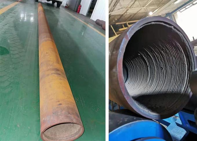 2500Kgs 800mm Pipe Cladding Machine For Wear Resistance Tube